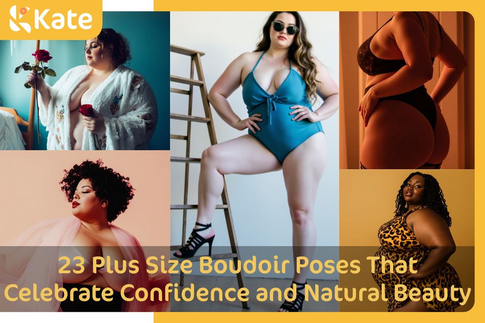 23 Plus Size Boudoir Poses That Celebrate Confidence and Natural Beaut