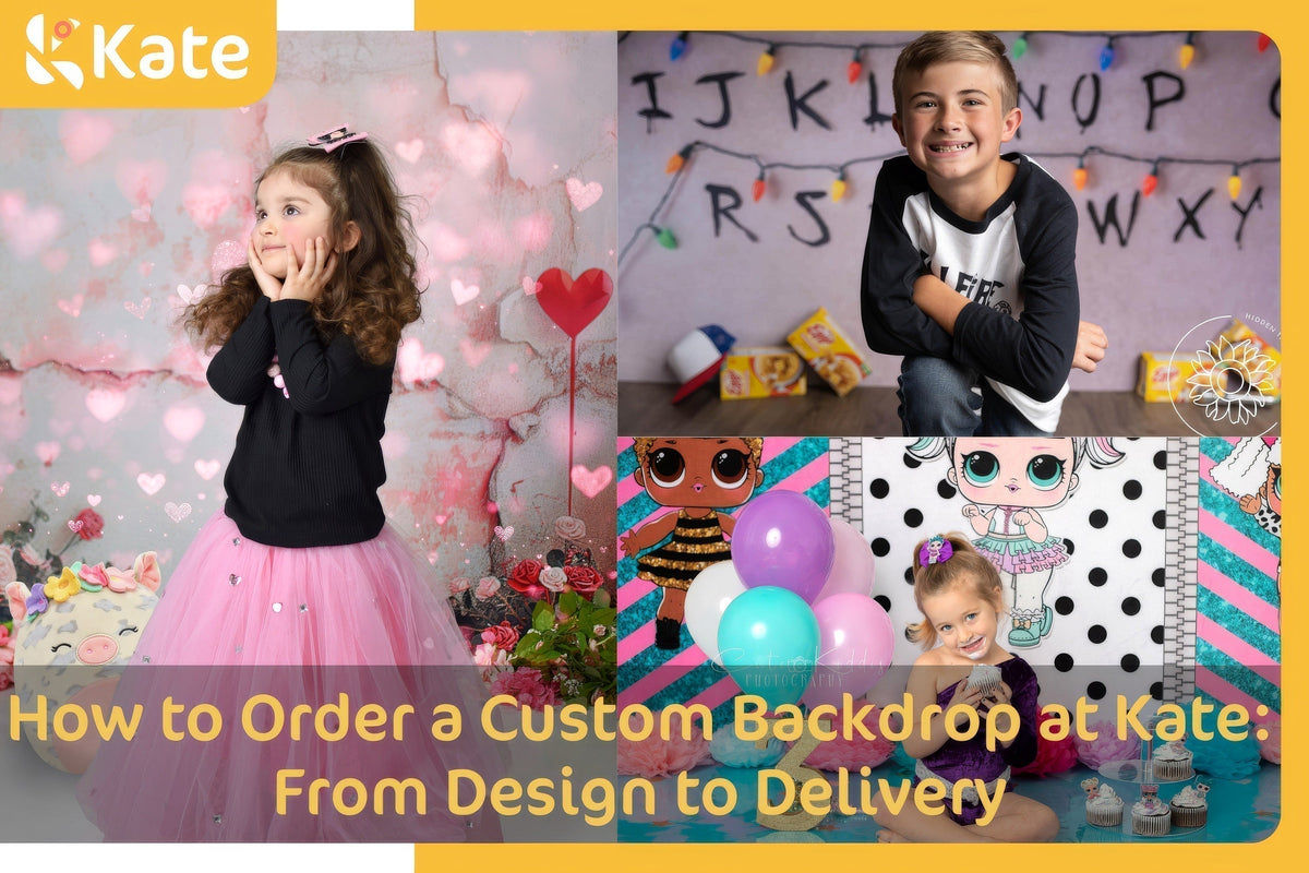 How to Order a Custom Backdrop at Kate: From Design to Delivery