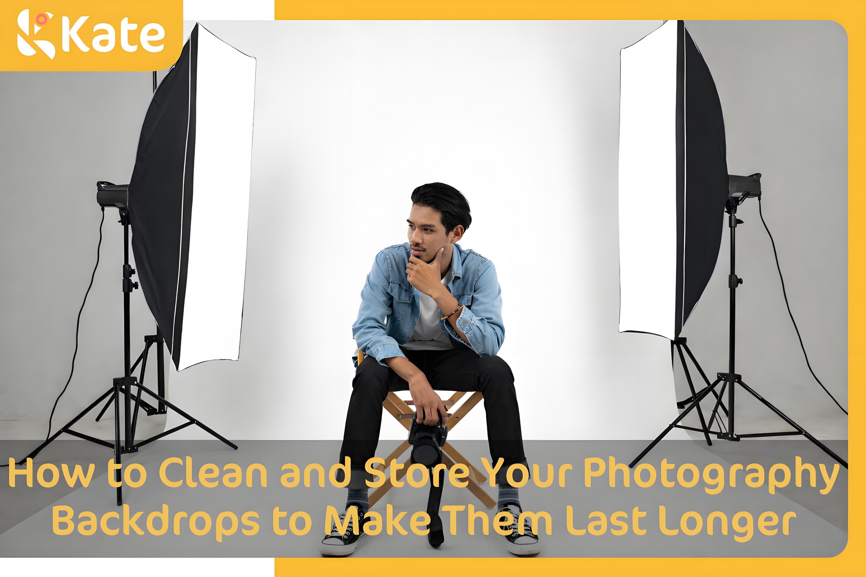 How to Clean and Store Your Photography Backdrops to Make Them Last Lo