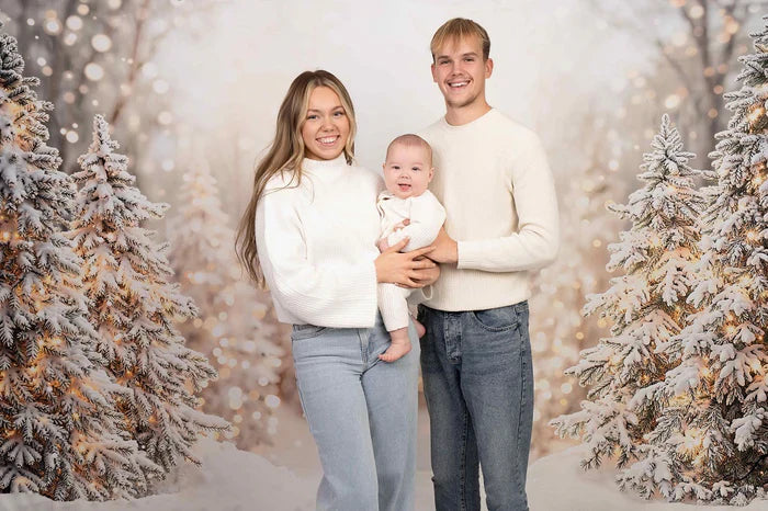 Christmas Family Photo Backdrops – Kids & Holiday Cards | Kate Backdrop ...