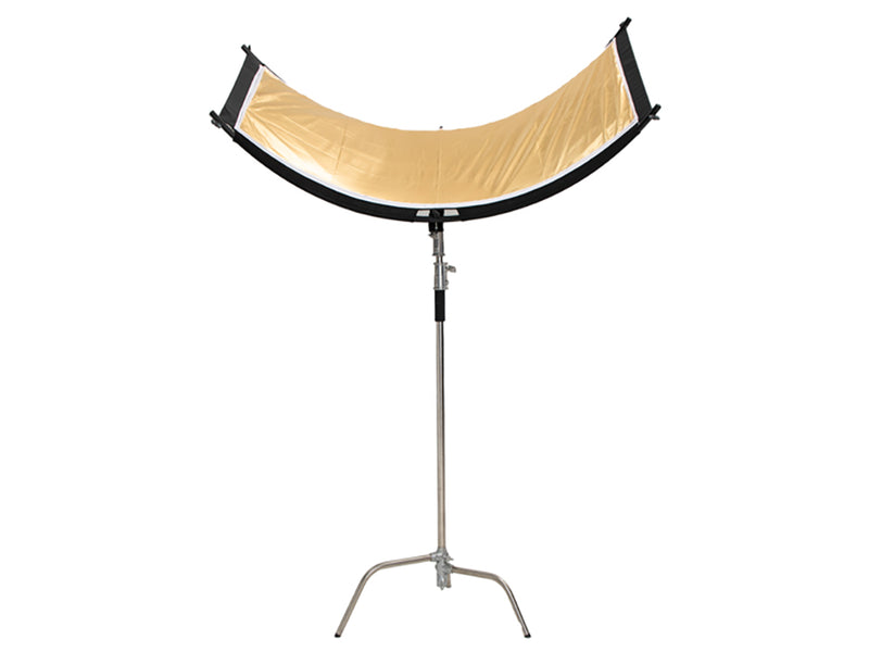 Curved Shape Large Light Reflector for Photo Studio(Gold& Silver$White