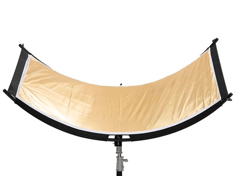 Curved Shape Large Light Reflector for Photo Studio(Gold& Silver$White