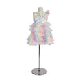 Kate Birthday Ferris Wheel Colorful Princess Children's Dress with Gla