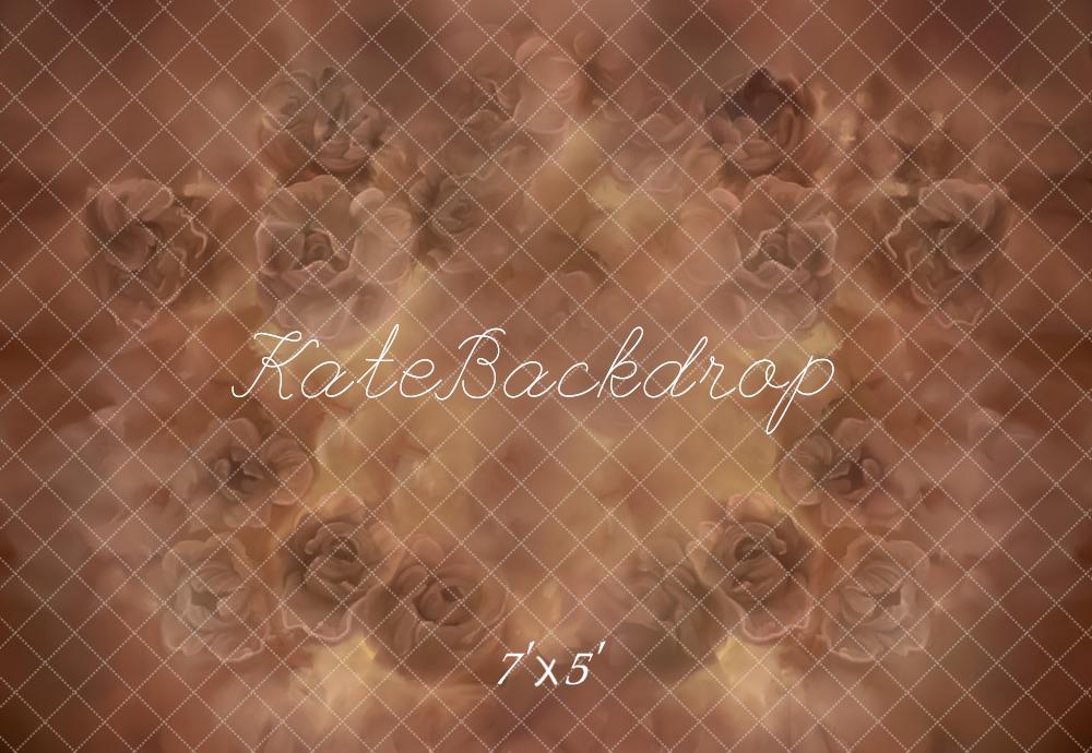 Kate Brown Roses Abstract Texture Backdrop Designed by Kate Image