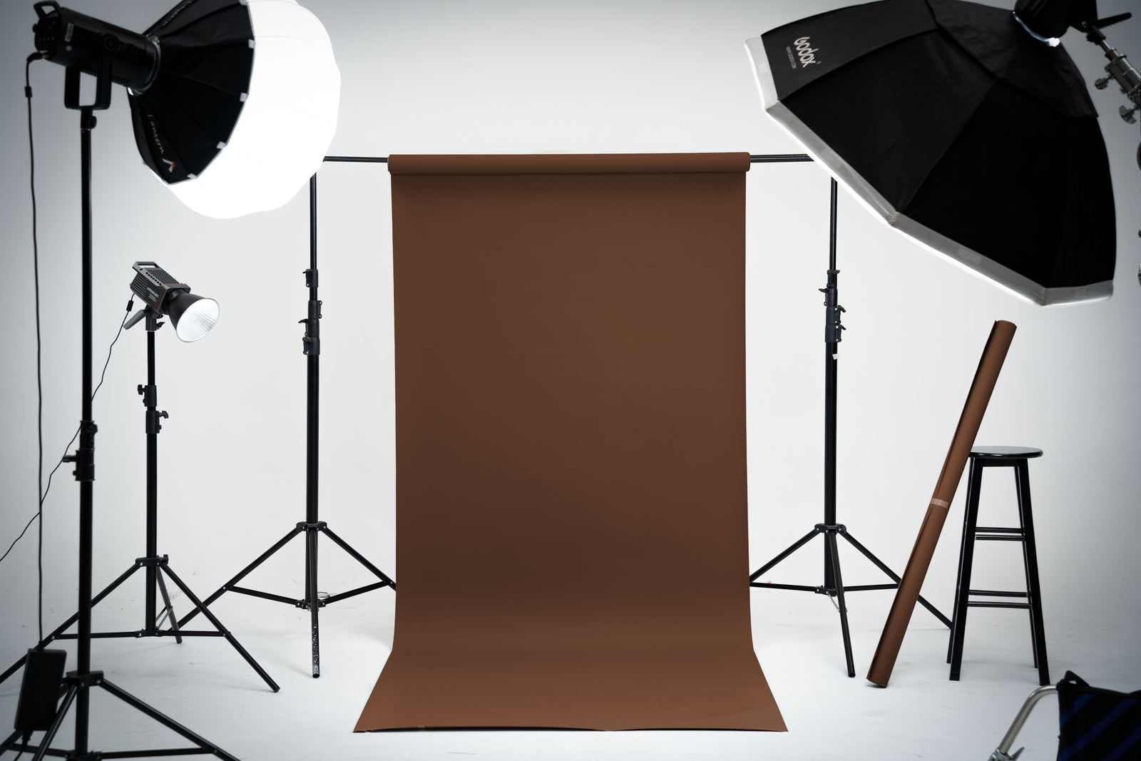 Kate Coco Brown Seamless Paper Backdrop for Photos