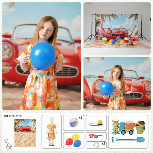 Kate Summer Beach Photo Kit Photography Backdrops&Props Themed Bundle