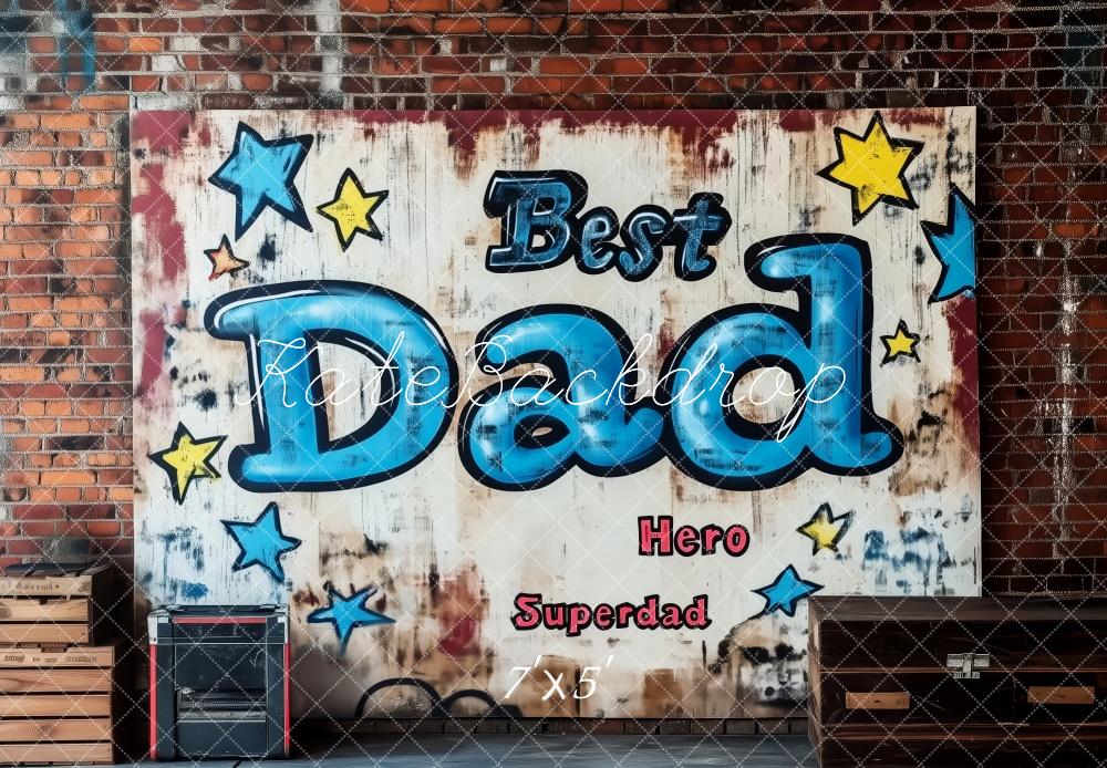 Dad In Graffiti Letters
