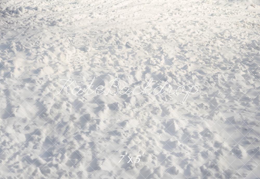 Soft Frosted Snow Texture Background