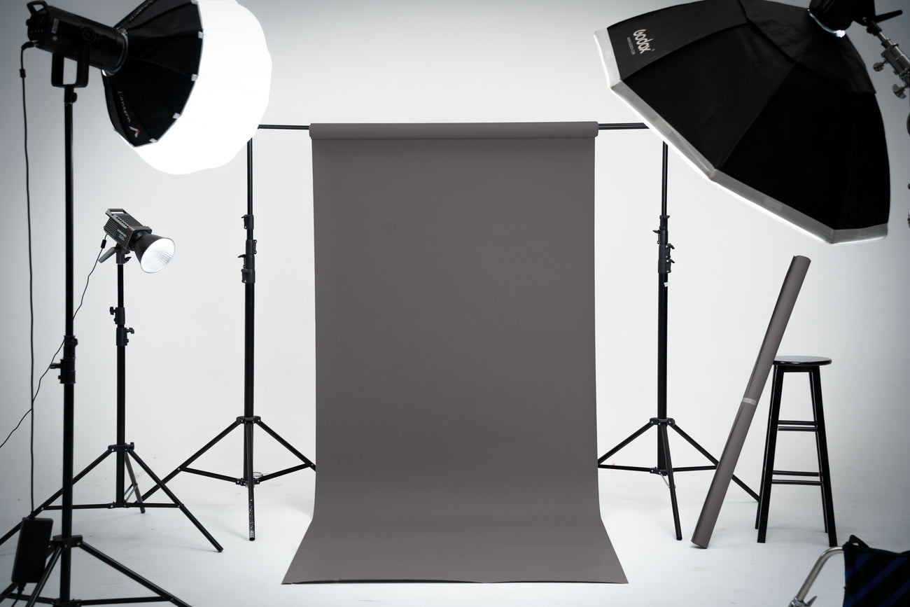 Kate Dove Gray Seamless Paper Backdrop for Photography