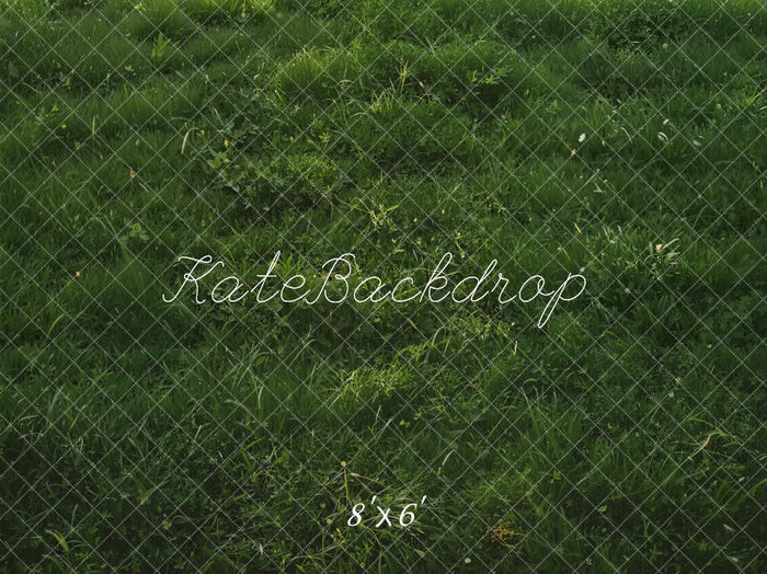 Kate Lush Green Grass Floor Backdrop Designed by Kate Image