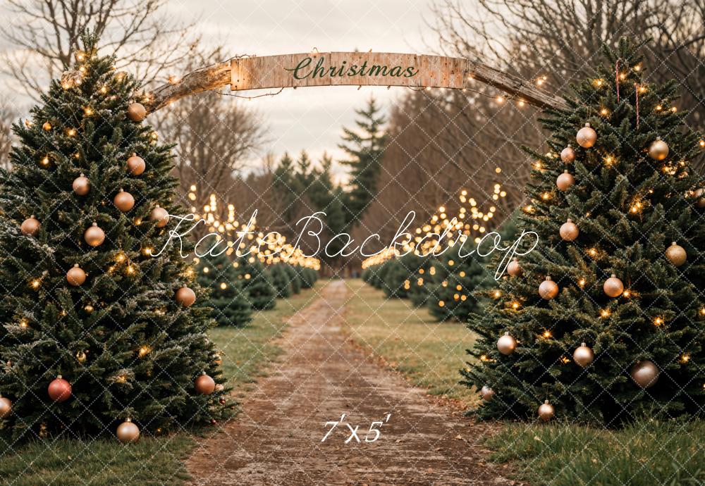 Pathway Trees Christmas Decor Solar Christmas Tree Christmas Lights