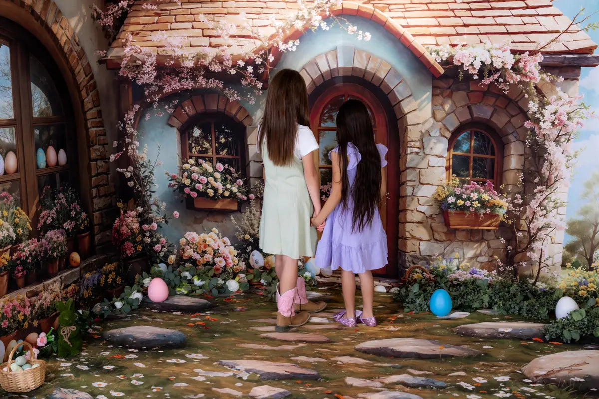 Kate Easter Cottage Floral Eggs Room Set