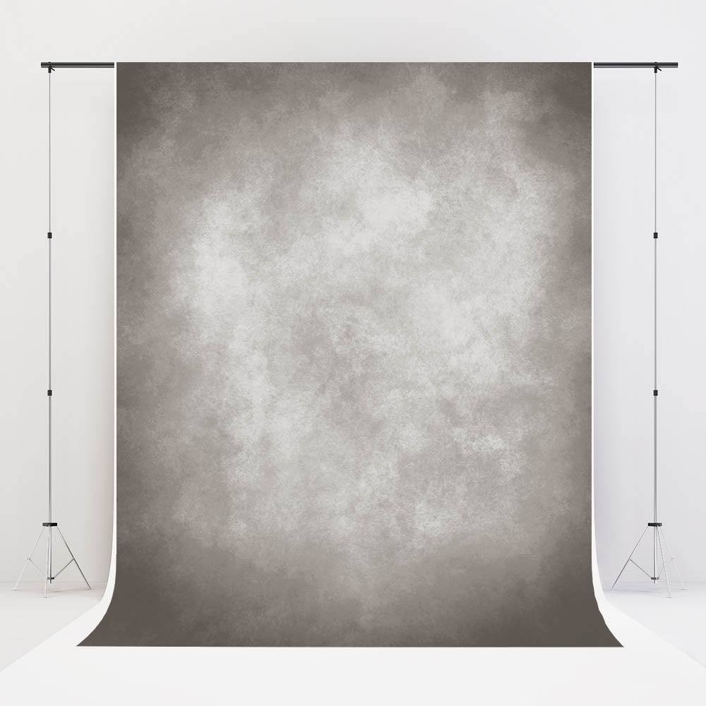Vintage Soft Cloudy Gray Studio Backdrop