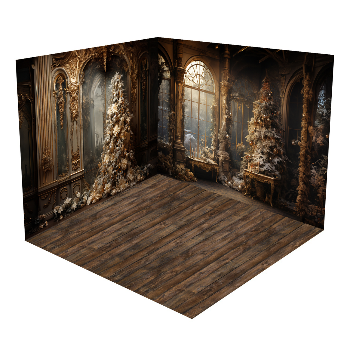 Kate Christmas Vintage Tree Retro Room Set