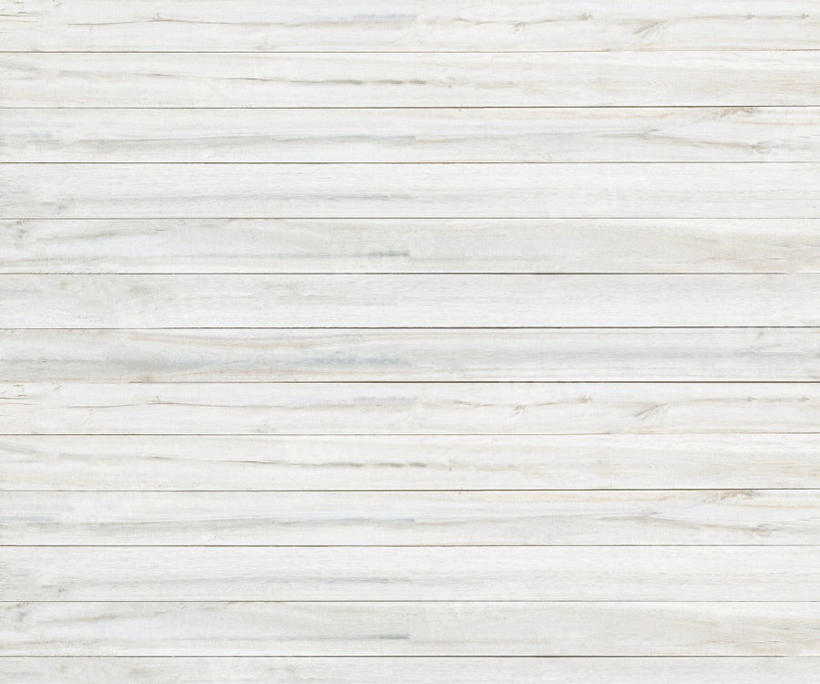 Rustic Whitewashed Wooden Plank Backdrop