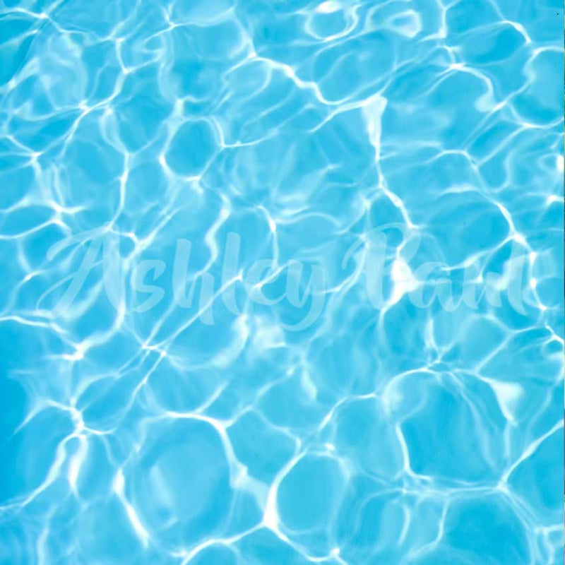 Radiant Blue Water Ripple Backdrop