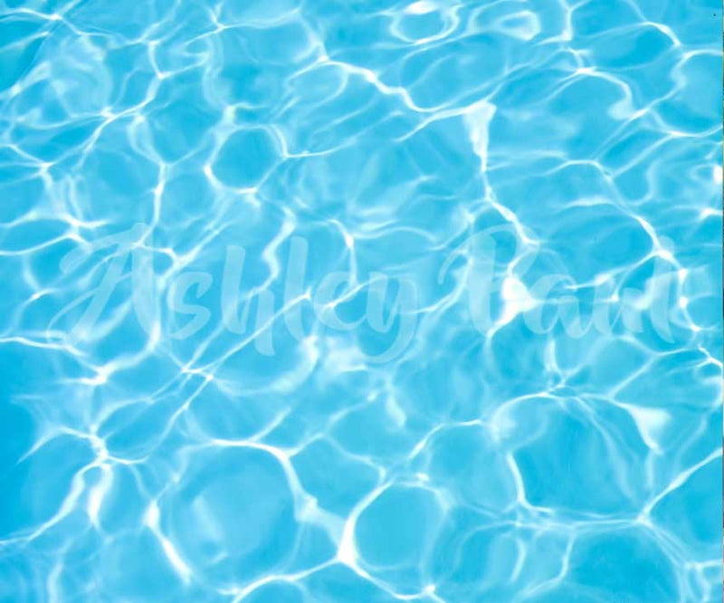 Radiant Blue Water Ripple Backdrop
