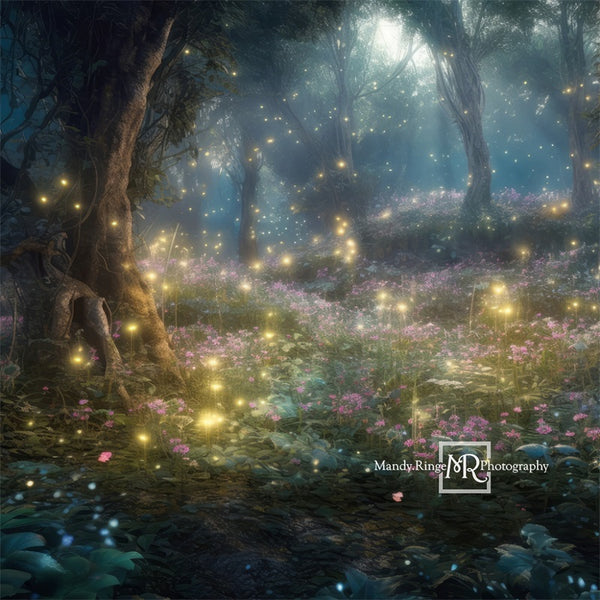 Kate Enchanted Spring Fairy Forest Backdrop Designed by Mandy Ringe Ph