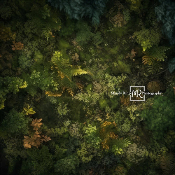 Lush Botanical Greenery Nature Backdrop