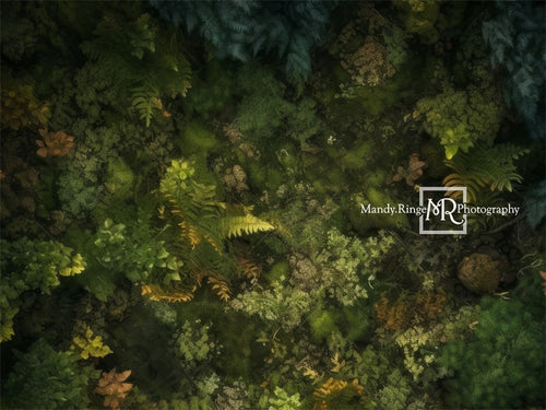 Lush Botanical Greenery Nature Backdrop