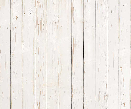 Rustic Whitewashed Wood Panel Backdrop