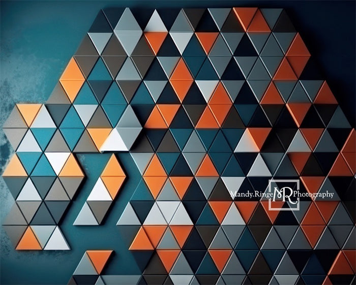 Modern Geometric Triangular Wall Panels
