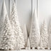Elegant White Winter Tree Backdrop