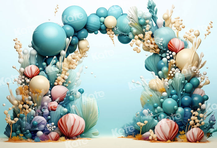 Underwater Fantasy Balloon Arch Backdrop