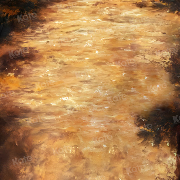 Warm Earthtone Abstract Painterly Backdrop