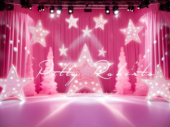 Pink Starry Dreamlight Photography Backdrop