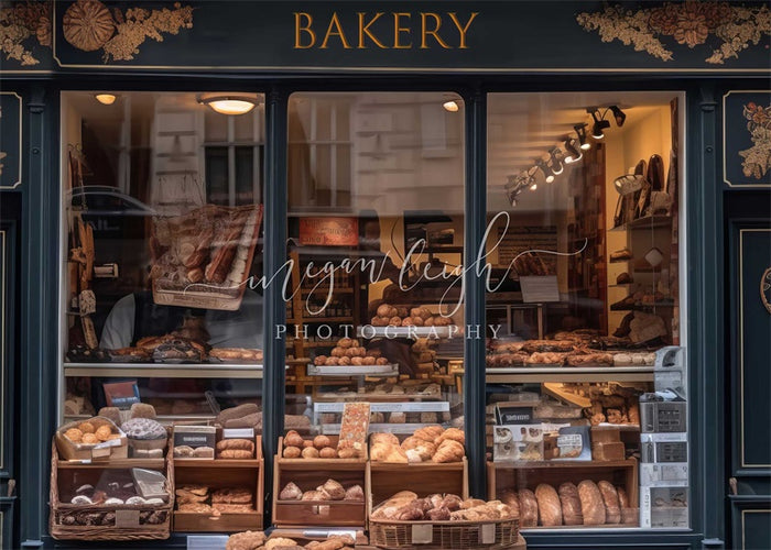 Vintage European Artisan Bakery Storefront