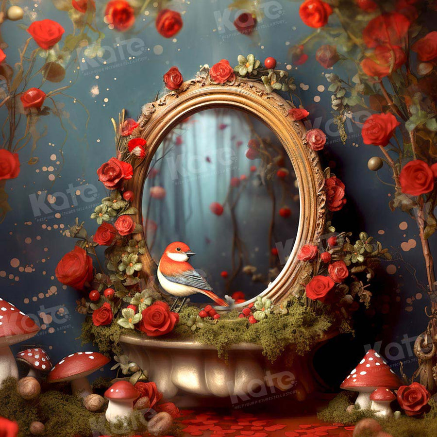 Enchanted Forest Vintage Mirror Backdrop