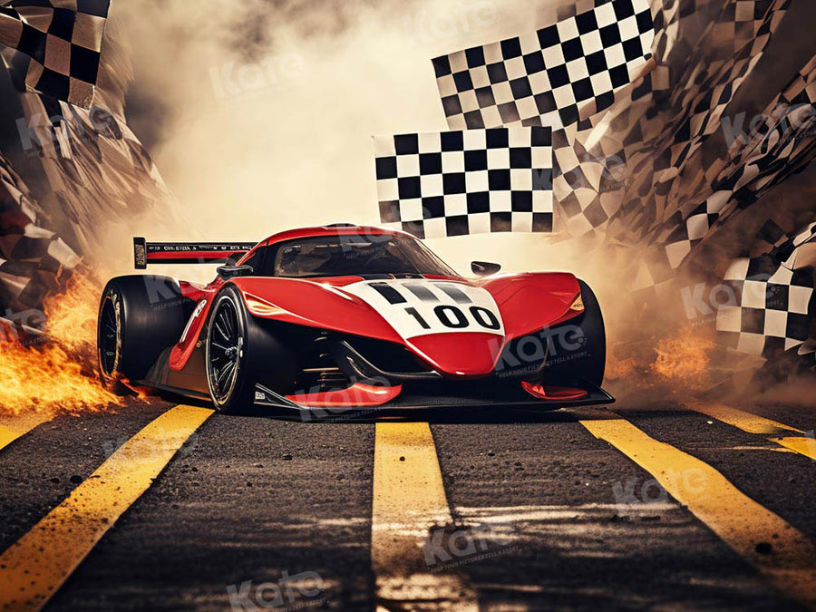 Kate Outdoor Exciting Racing Competition Backdrop Designed by Chain Ph