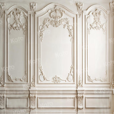 Elegant Vintage Ornate Wall Panels Backdrop