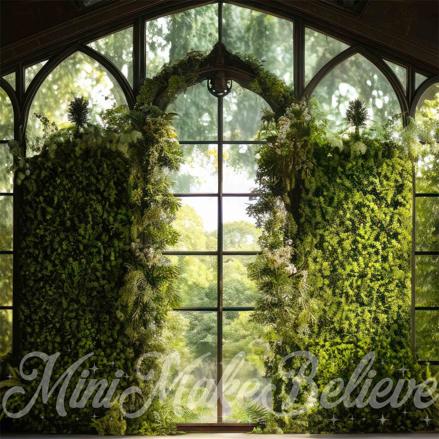 Enchanted Garden Archway Photography Backdrop