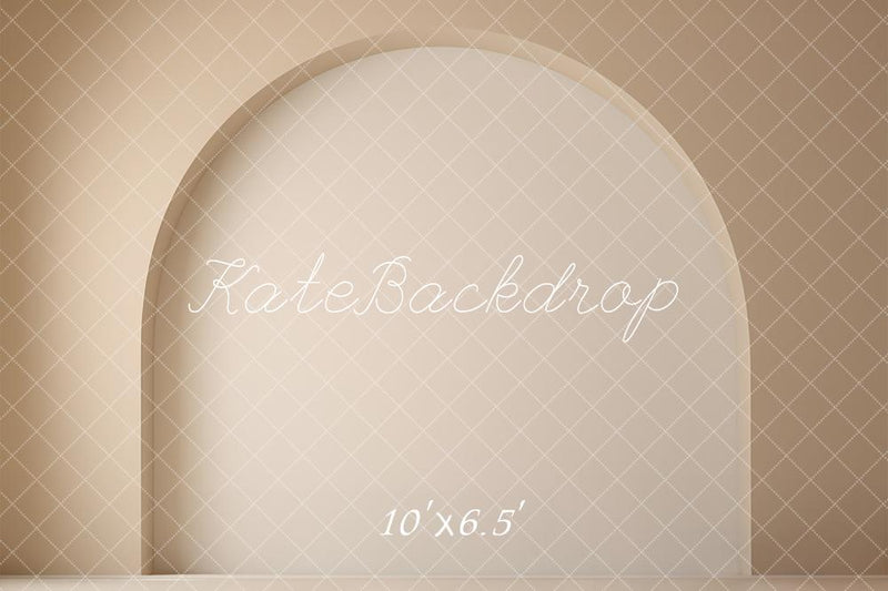 Elegant Neutral Archway Wall Backdrop