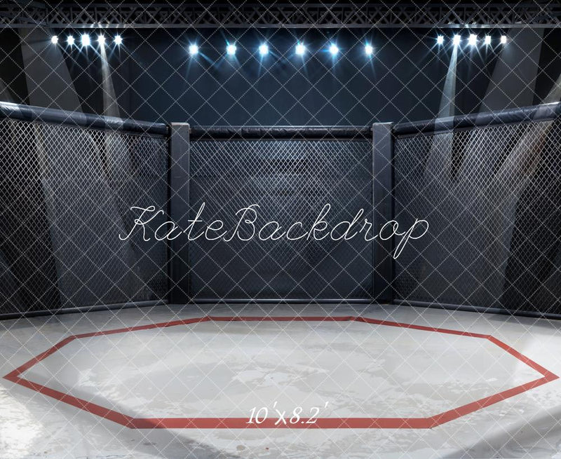 Professional MMA Octagon Cage Backdrop