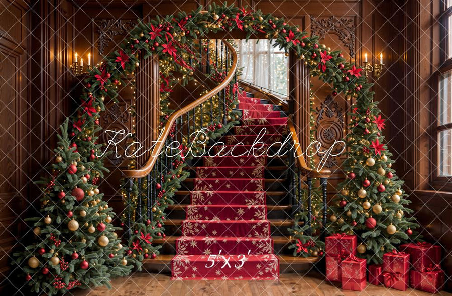 Kate Christmas Photography Backdrops for Holiday Parties, Family and Kids Portraits