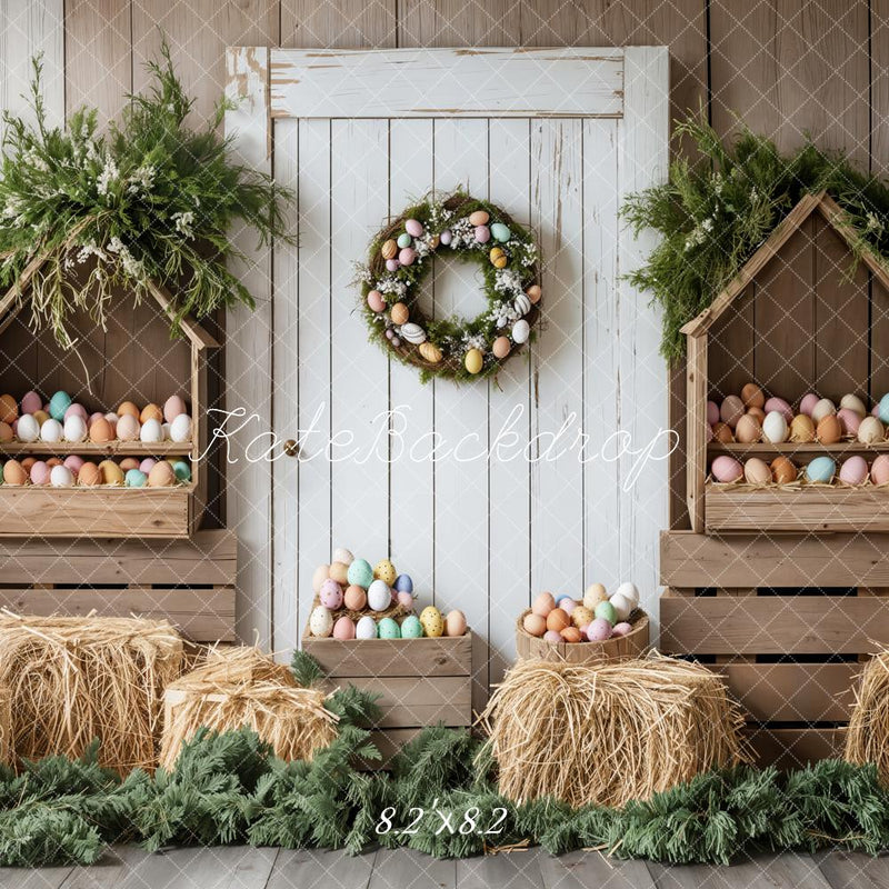 Rustic Easter Spring Celebration Backdrop