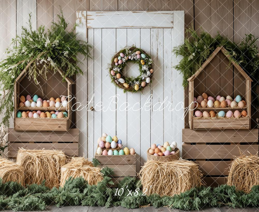 Rustic Easter Spring Celebration Backdrop