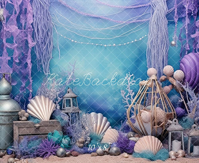 Ethereal Ocean Dreams Fantasy Backdrop
