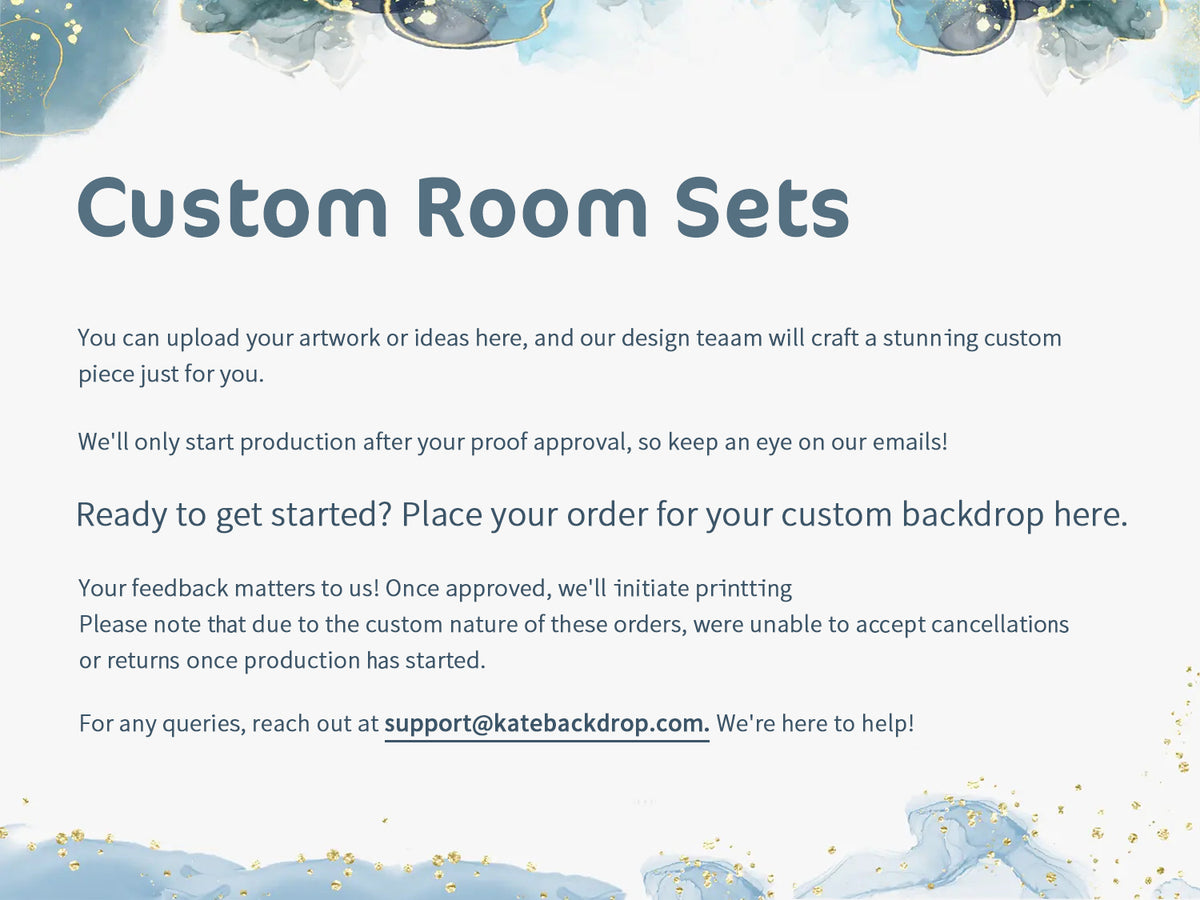 Room Sets: Realistic, Full Scene Indoor Backdrops