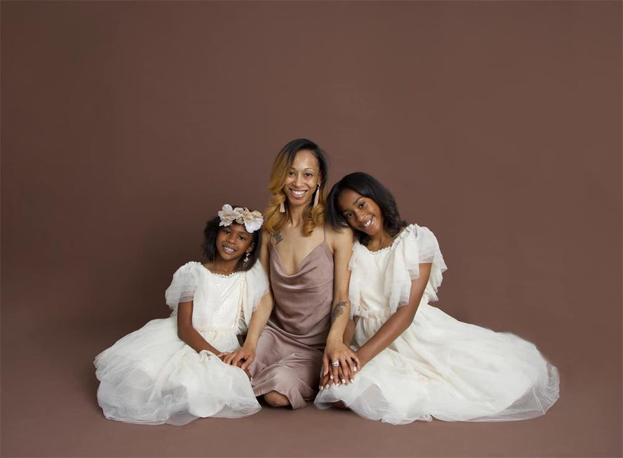Kate Coco Brown Seamless Paper Backdrop for Photos