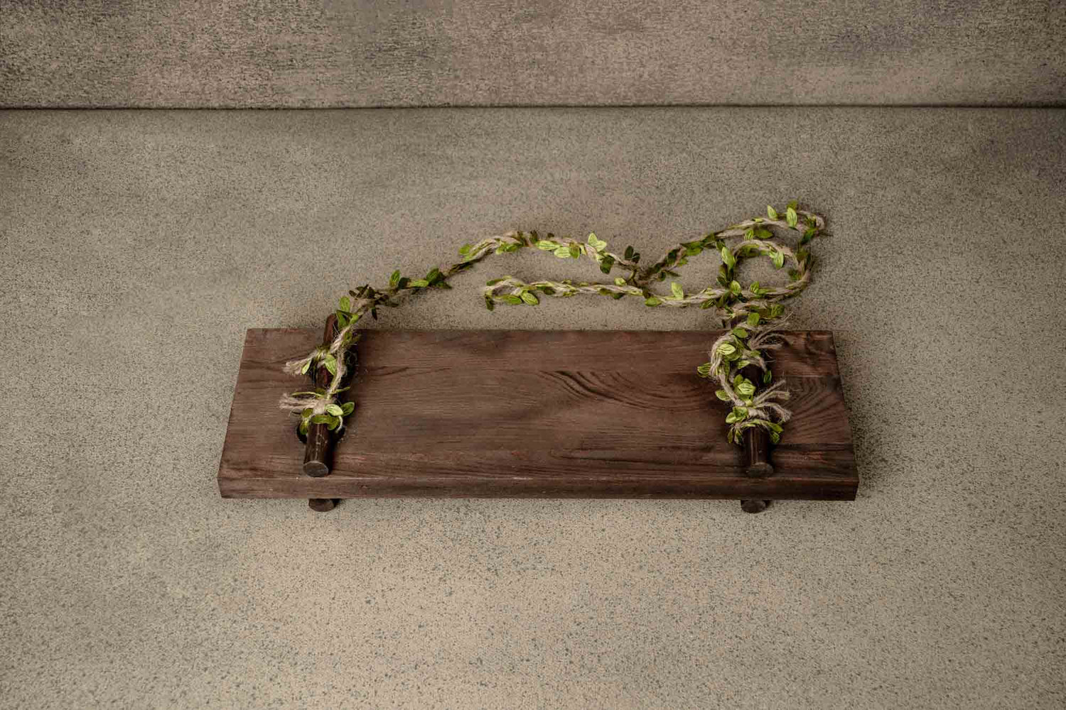 Kate Floral Wooden Swing Newborn Photography Props