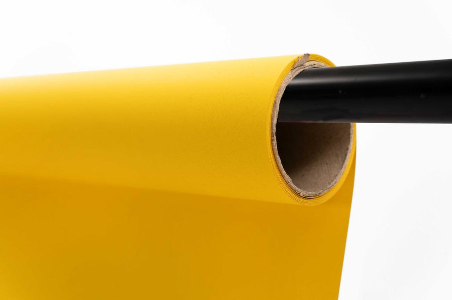 RTS Kate Forsythia Yellow Seamless Paper Backdrop for Photography (US