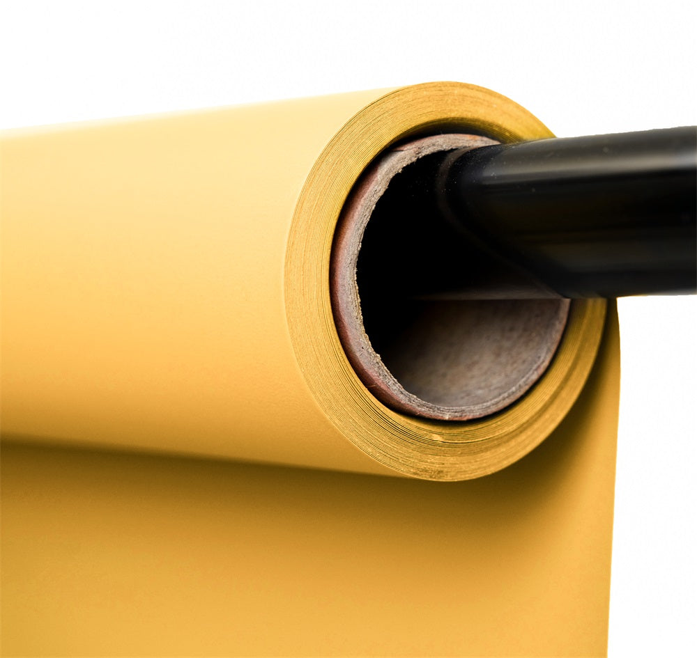 RTS Kate Light Yellow Seamless Paper Backdrop for Photography