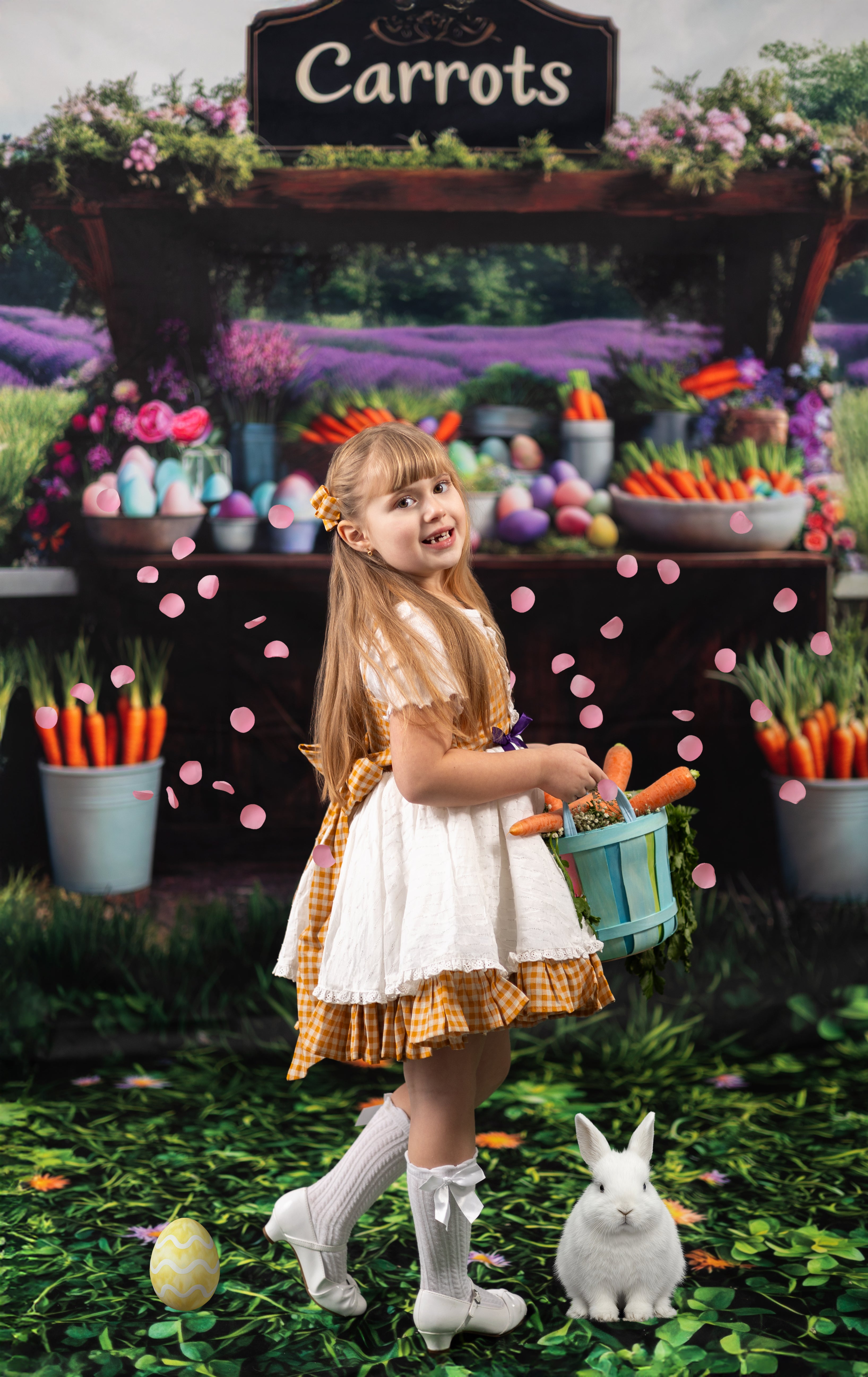 Ultimate Easter Digital Overlay Collection (Bunnies, Eggs, Carrots & F