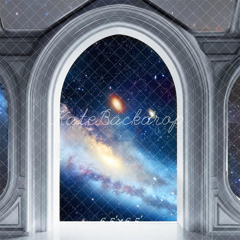 Galactic Window Space View Backdrop