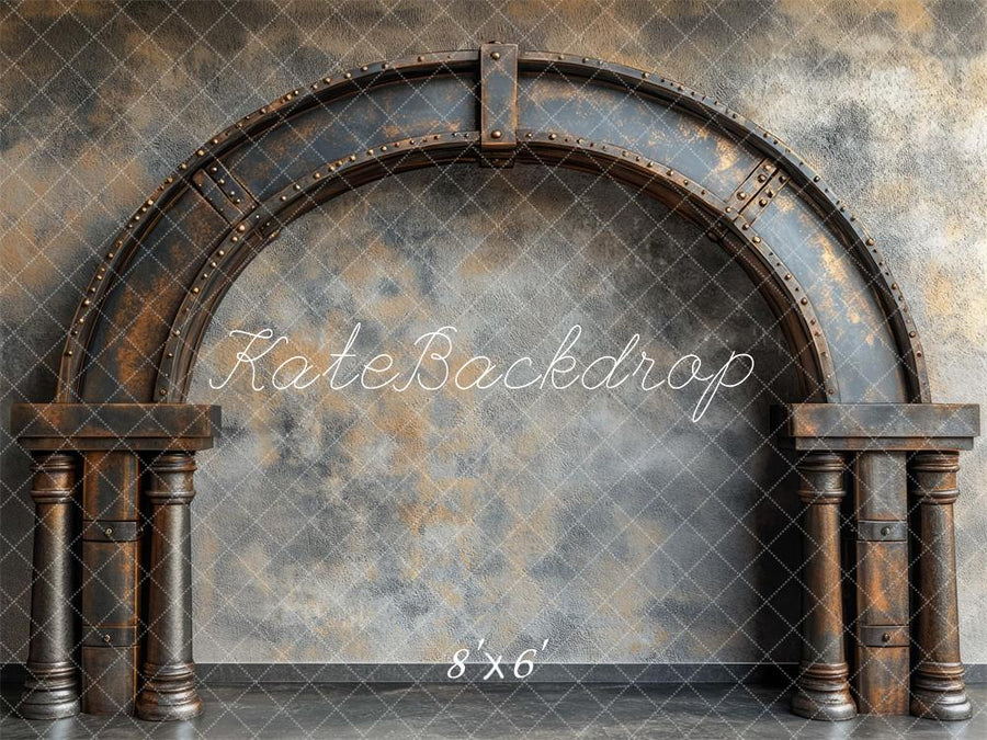 Kate Industrial Vintage Steel Arch Backdrop Designed by Mini MakeBelie