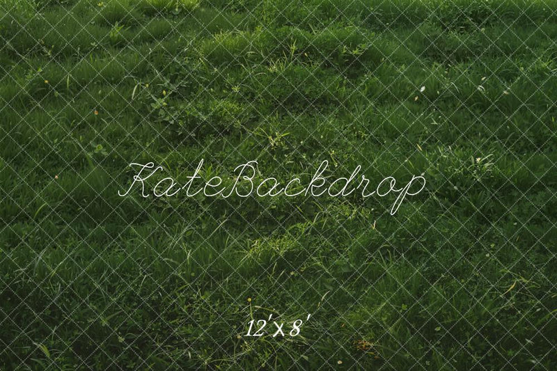 Kate Lush Green Grass Floor Backdrop Designed by Kate Image